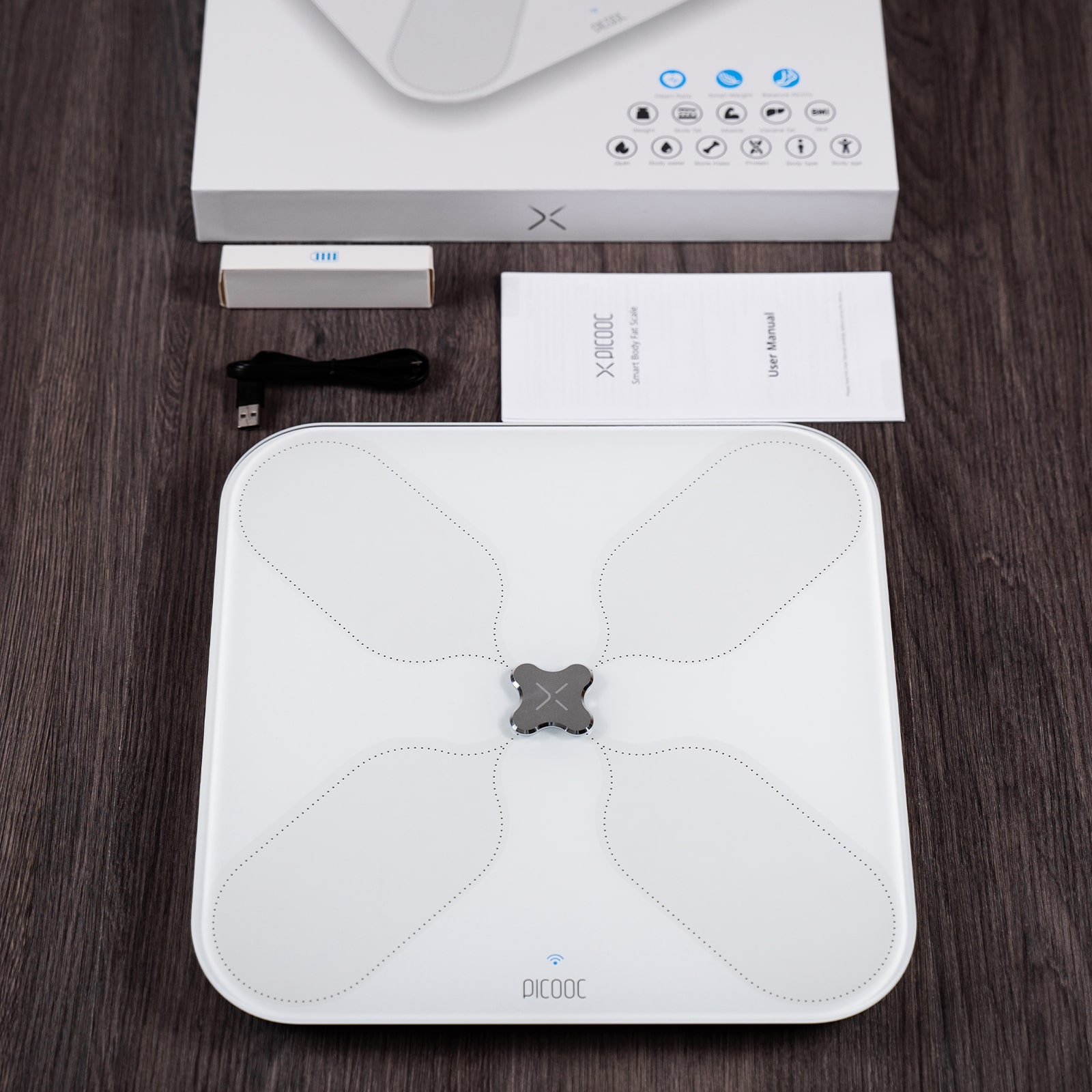 Купить Умные весы Picooc S3 V2 (Wi-Fi, Bluetooth, 33х33 см) недорого в ...