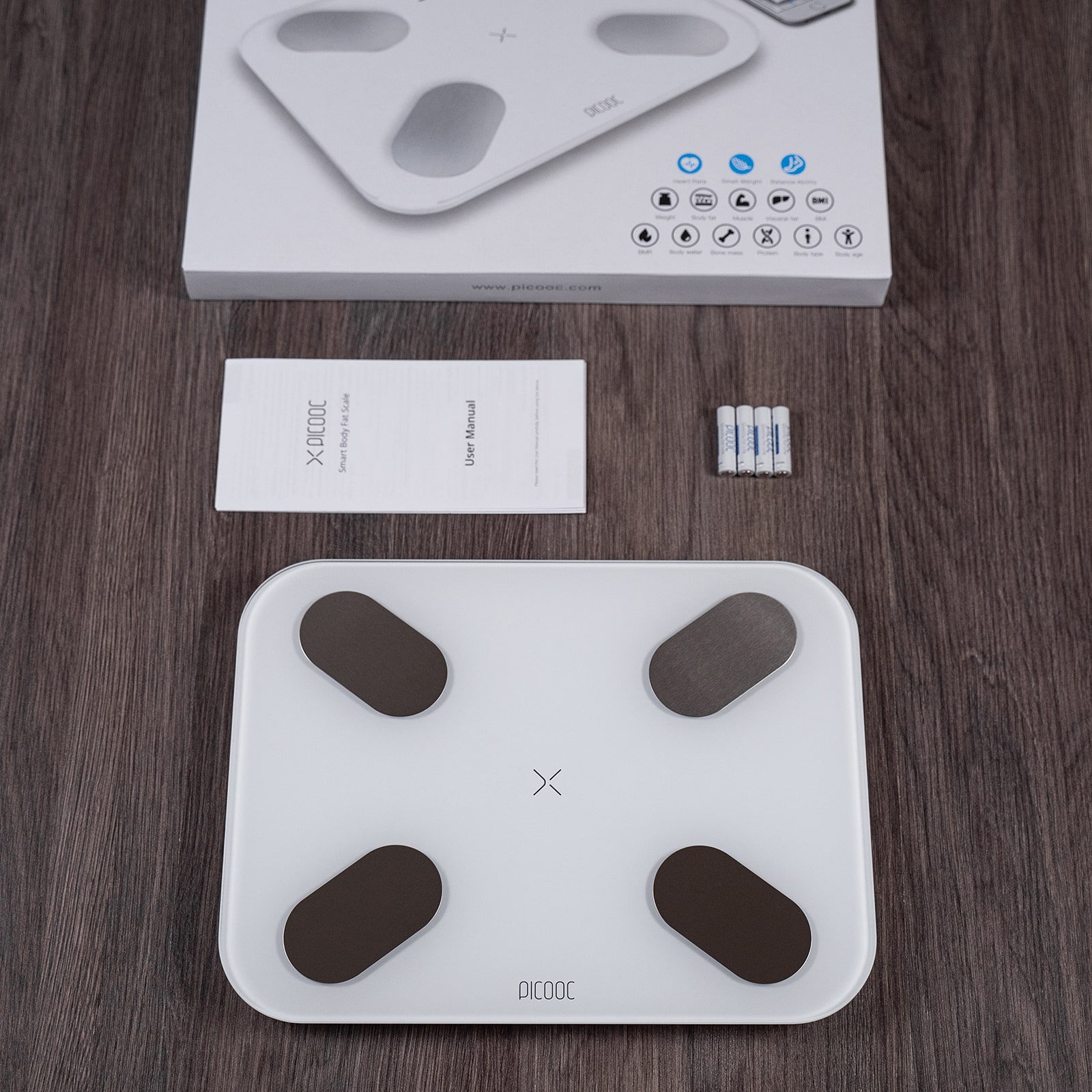 Купить Умные весы Picooc S1 Pro V2 (Bluetooth, 34x26 см) недорого в ...