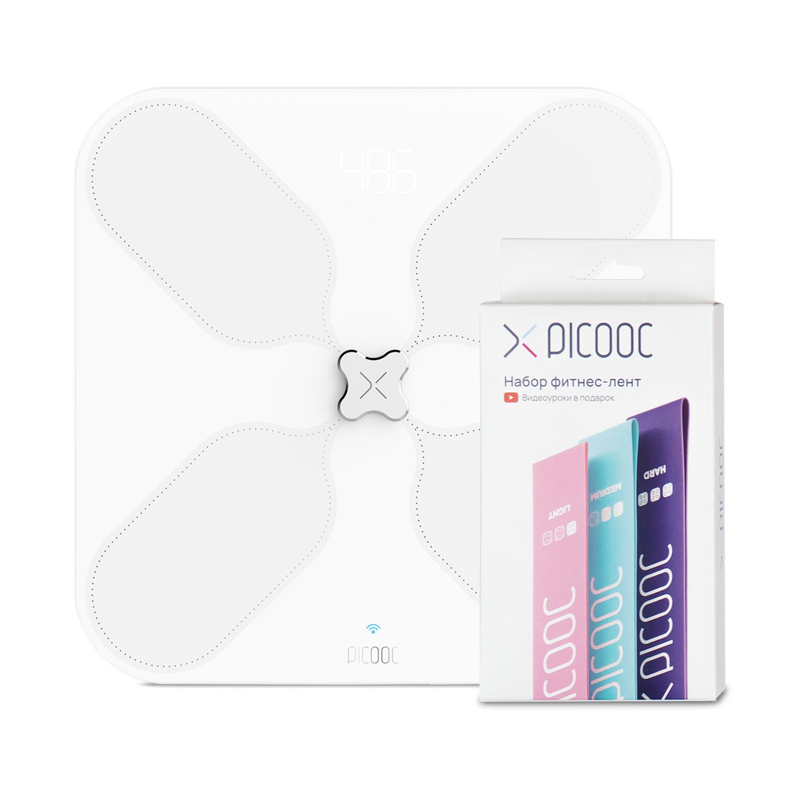 Купить Умные весы Picooc S3 V2 (Wi-Fi, Bluetooth, 33х33 см) недорого в ...